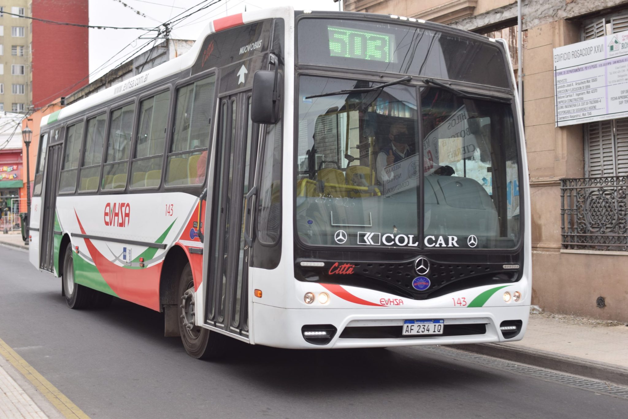 Aplicado ya el nuevo aumento, el boleto de colectivo en San Nicolás ...