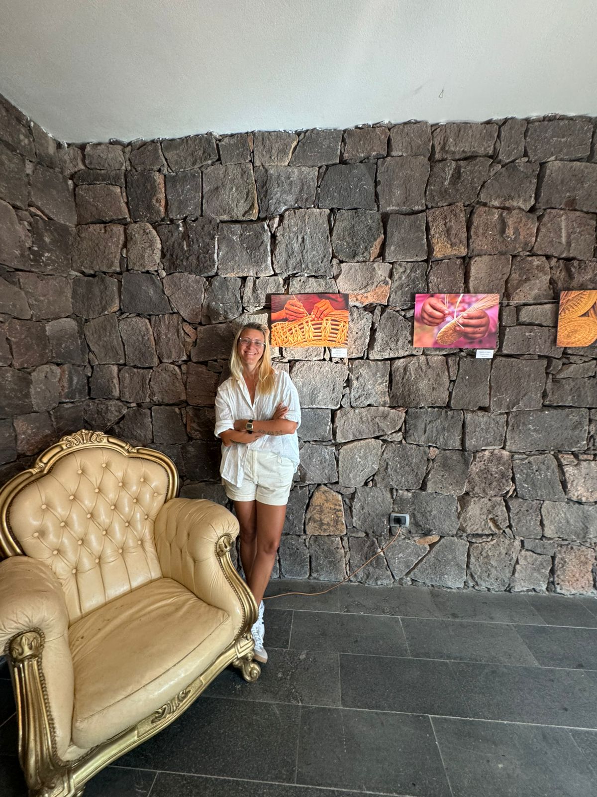 La fotógrafa nicoleña Julia Cairo, tras la muestra exhibida en Europa ...