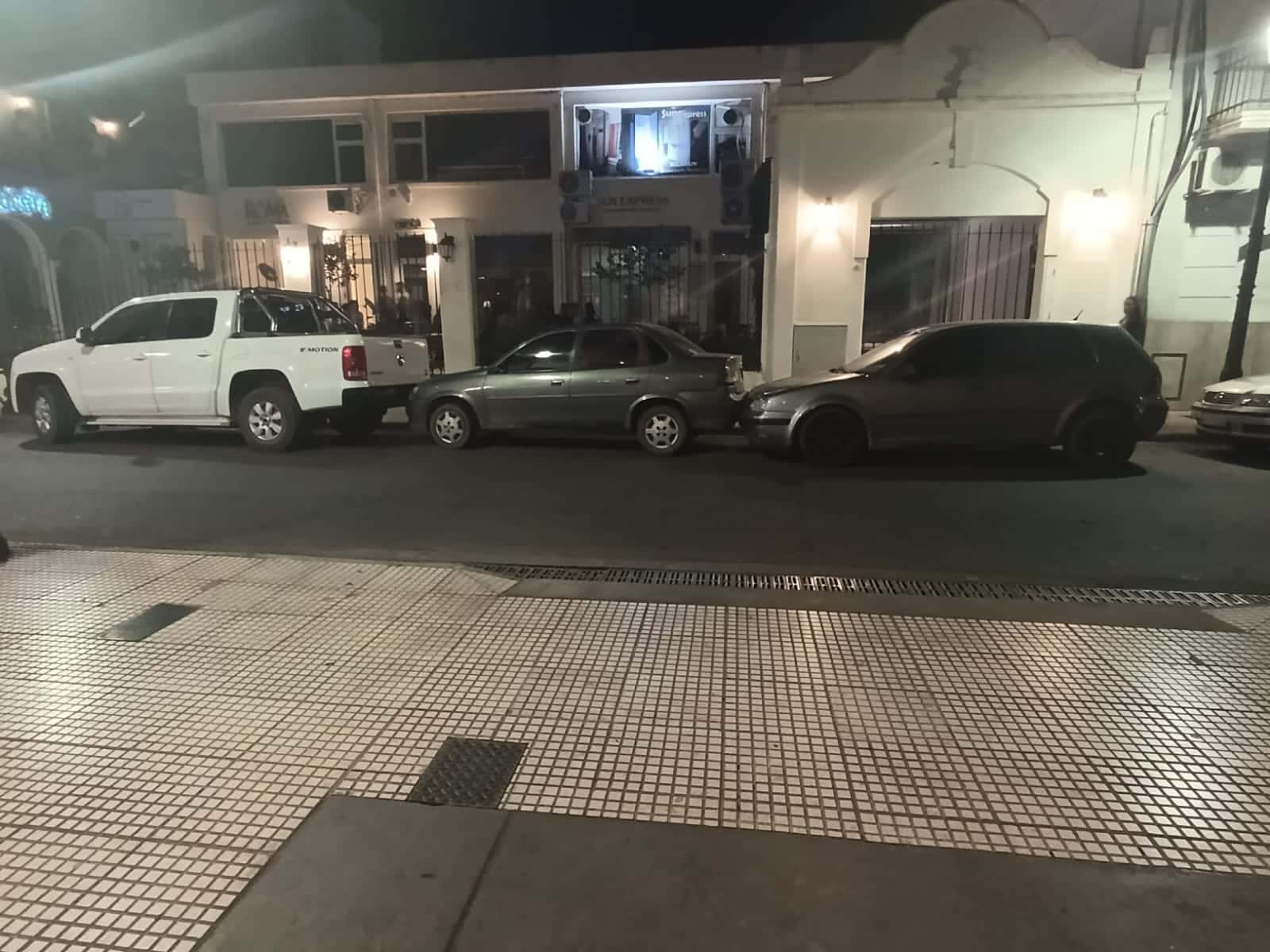 Choque en cadena en pleno centro nicoleño | Diario El Norte - San Nicolás