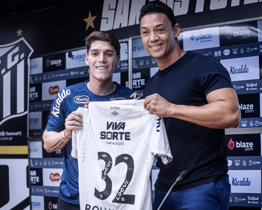 Benjamín Rollheiser fue presentado en Santos y será compañero de Neymar | Diario El Norte - San ...