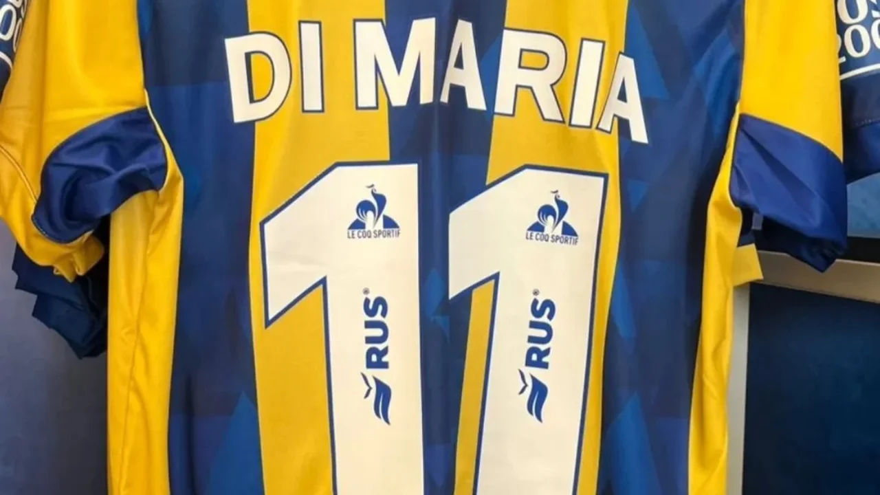 Camiseta de Di María en Rosario Central: precio y cómo comprarla ...