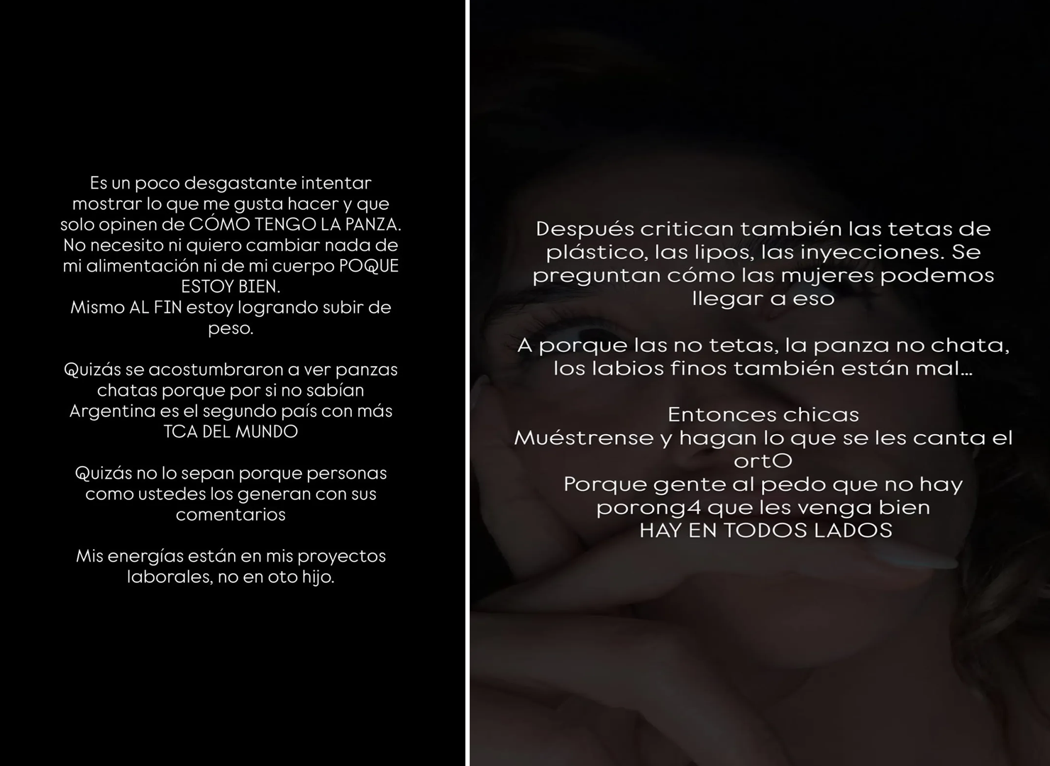 Melody Luz les contestó a quienes critican su cuerpo | Diario El Norte ...